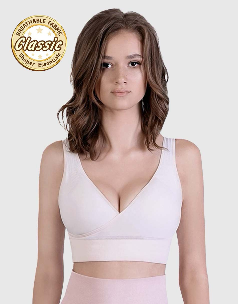 SANKOM BRA CLASSIC LIGHT PINK